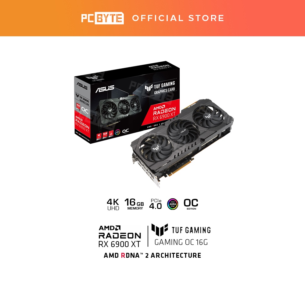 ASUS AMD Radeon RX 6900 XT TUF Gaming 16GB GDDR6 Graphic Card | Shopee ...