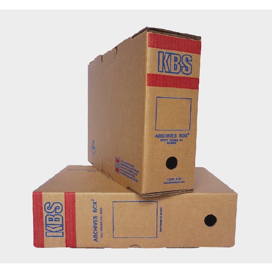 Document Storage Box (A4 and F4 document) (362mm x 102mm x 260mm) KBS ...