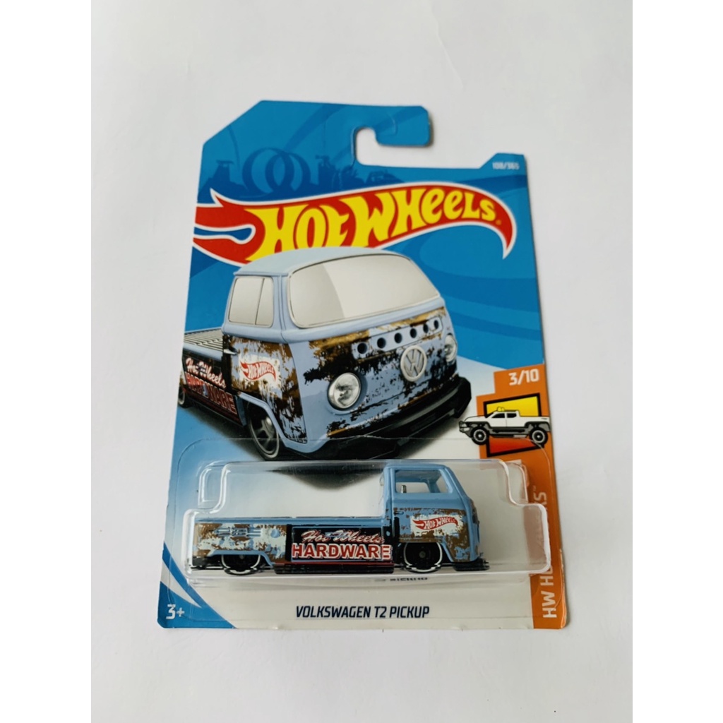Hotwheels HOT WHEELS VOLKSWAGEN T2 PICKUP BLUE HW HOT TRUCKS DIECAST ...