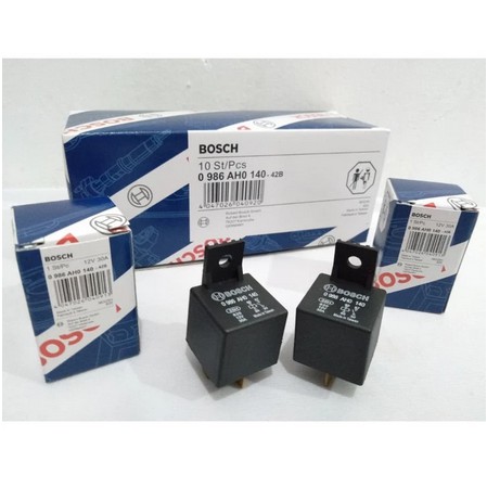 Bosch Relay 4 feet 12V 30A - 0 986 AH0 140 Ori / BOSCH KLAKSON | Shopee ...