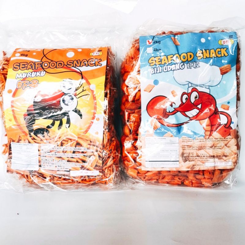 ( READY STOCK ) DTI Seafood Snack Biji Udang /Muruku 2kg | Shopee Malaysia