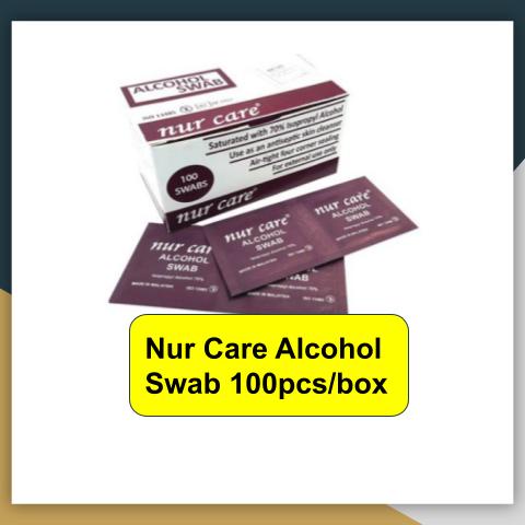Non Woven Alcohol Swabs 100's (70% Isopropyl Alcohol, To Kill Virus ...