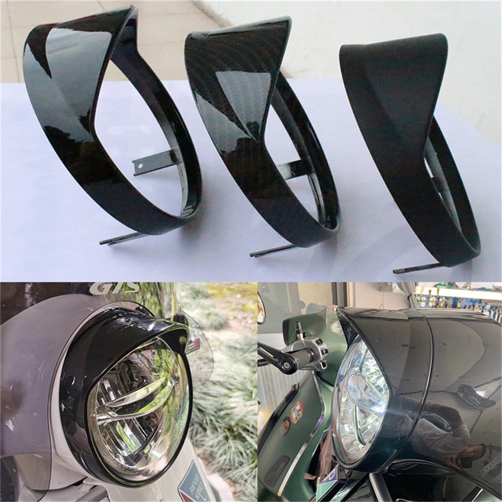 Motorcycle ABS Headlight Cover Instrument Sunshade Meter Sunshield ...