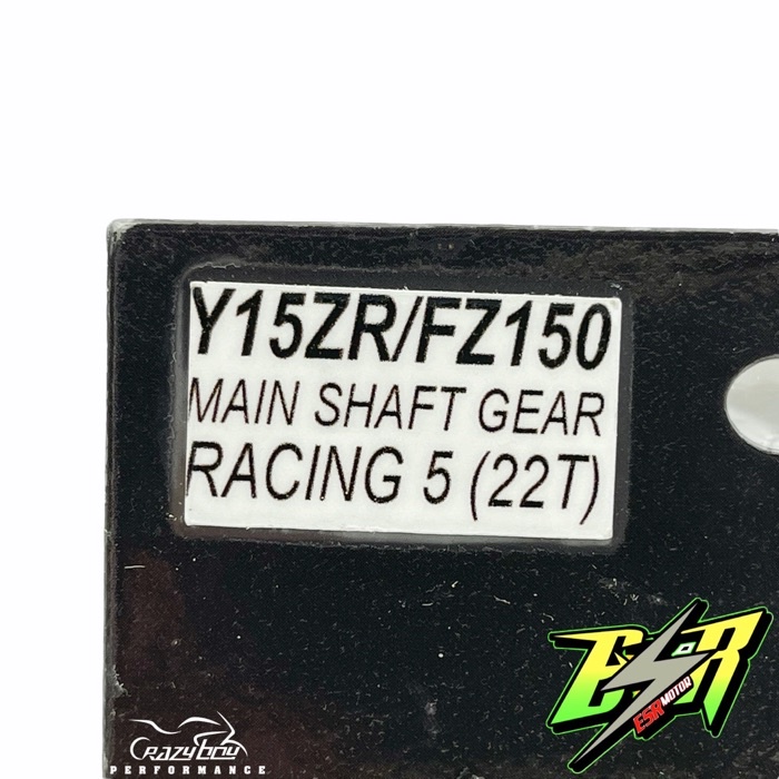 ESR MOTOR 100% ORIGINAL RACING GEAR BOX Y15ZR/LC135 5S/FZ150/W125/WAVE ...