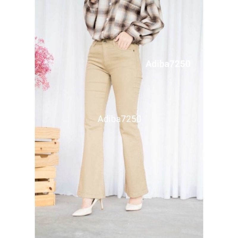 Ready stock ☀️BOOTCUT PEREMPUAN🔥 Kain Stretchable 🔥 High quality ...