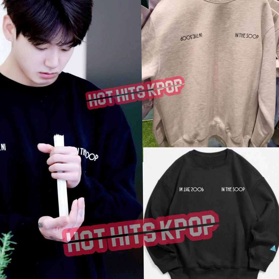 Basic Kpop Sweater B_T_S Jungkook In The Soop 2 (On The Sleeve Has A ...