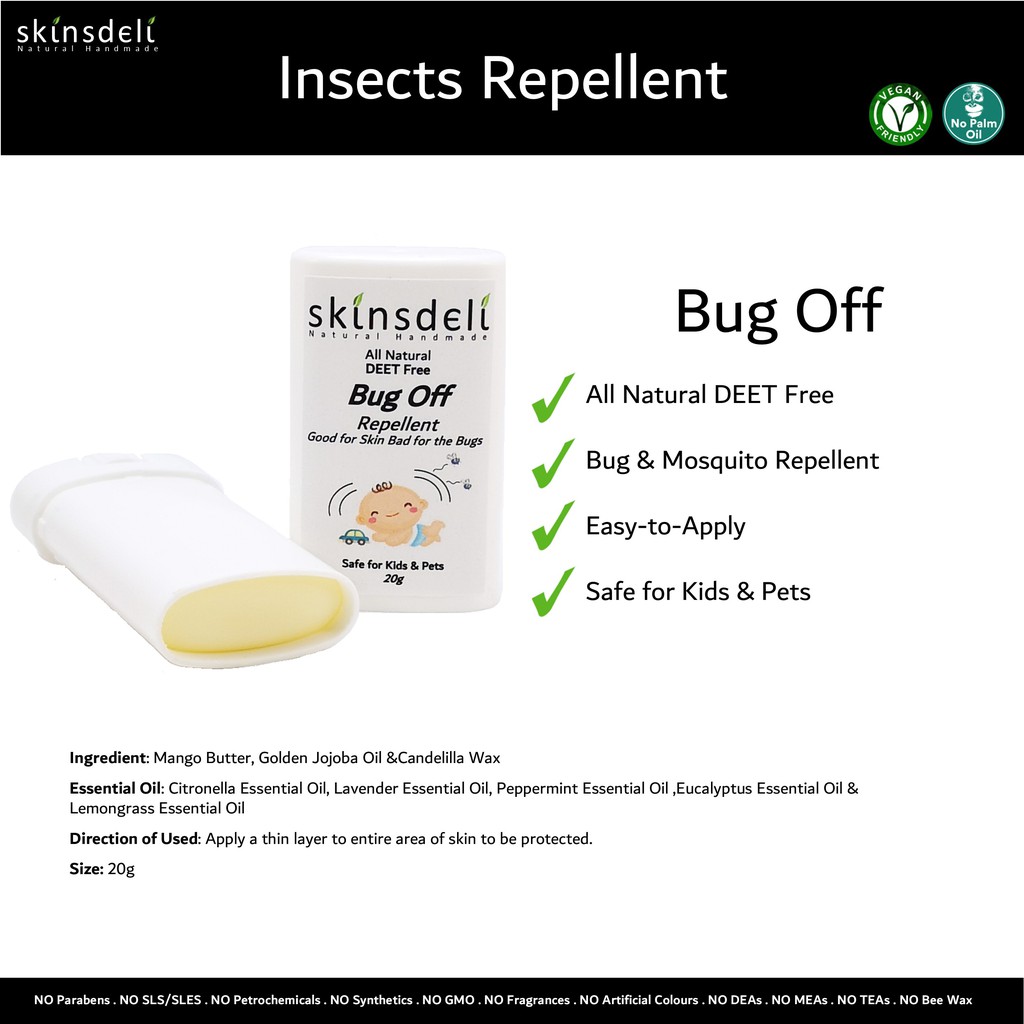 SkinsDeli’s 📍Bug Off Insect Repellent📍 | Shopee Malaysia