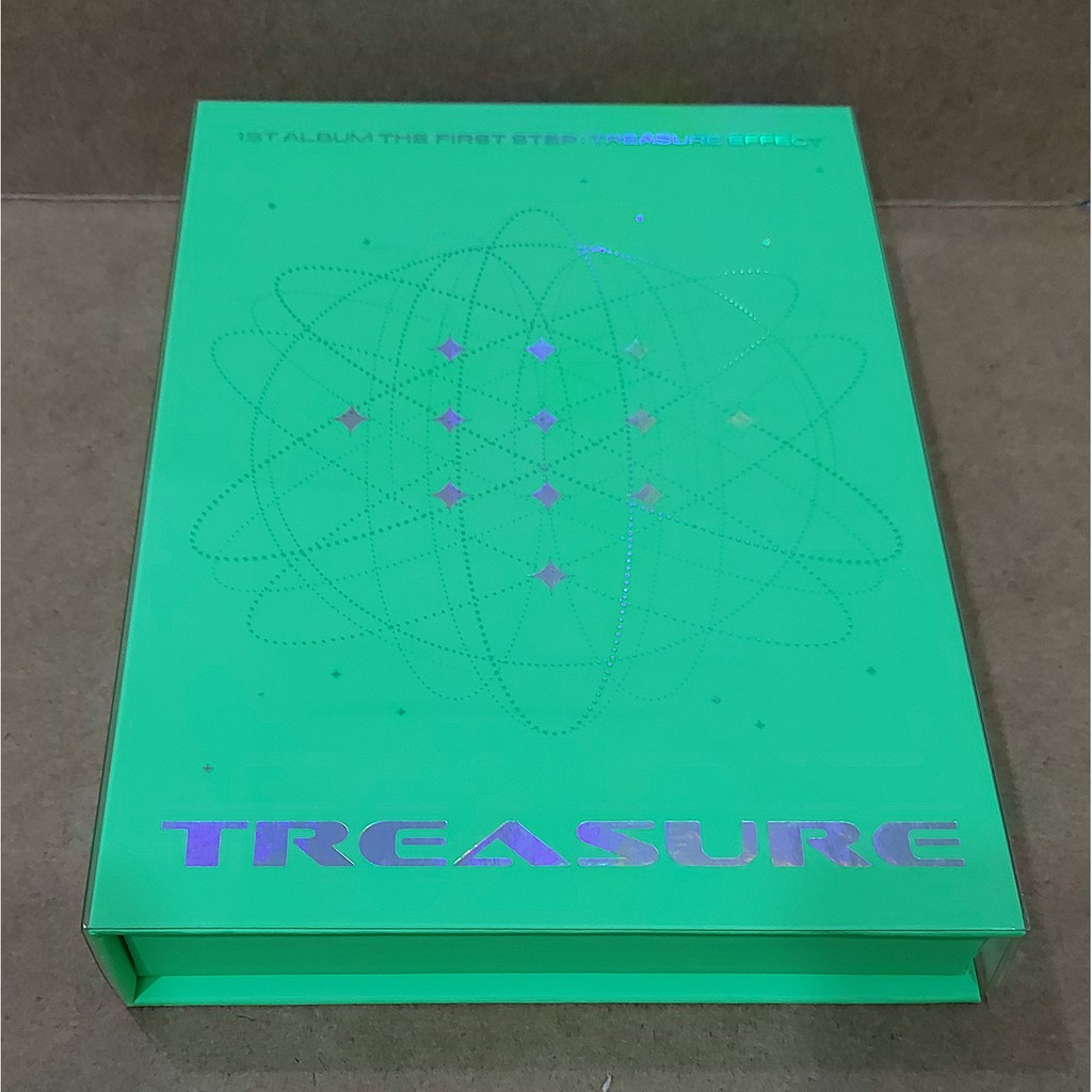 TREASURE 1st ALBUM THE FIRST STEP:TREASURE EFFECT UNSEALED No Photocard ...