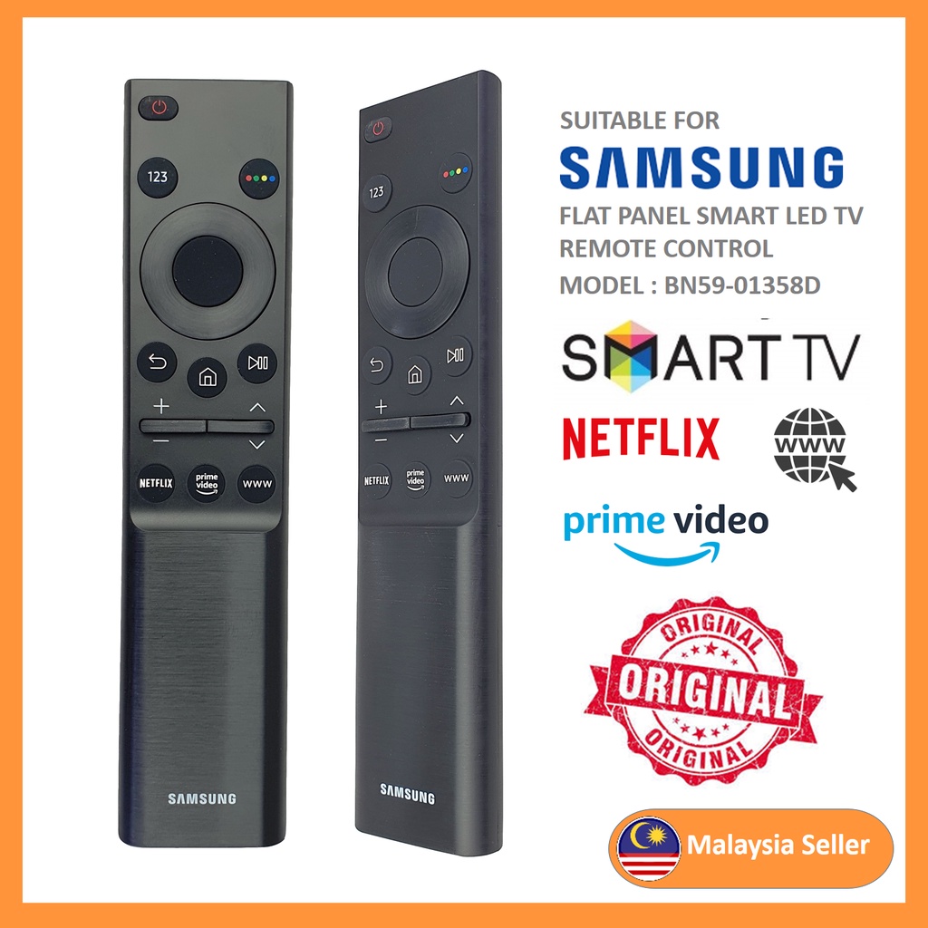 Original Samsung BN59-01358D Netflix Prima Video Smart Flat Panel LED ...