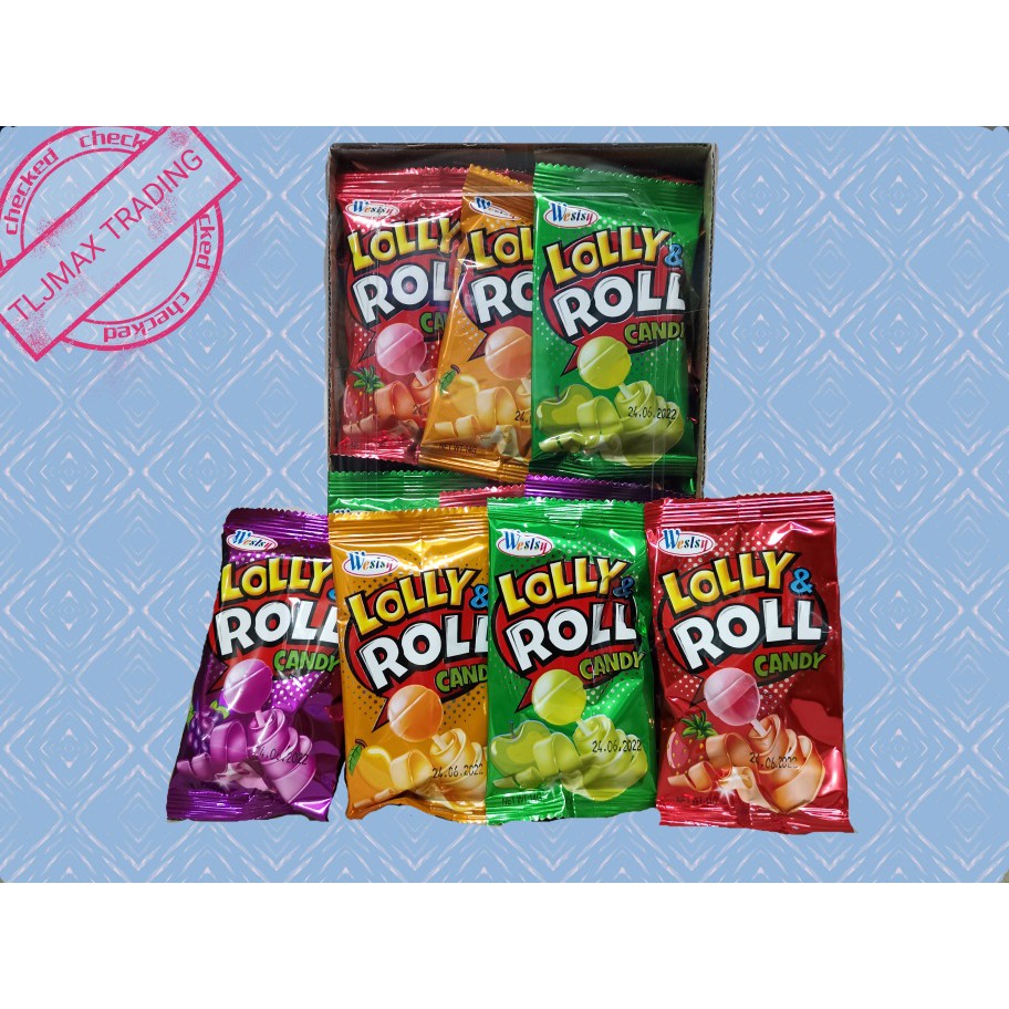 LOLLY&ROLL CANDY (30pcs x 14g) | Shopee Malaysia