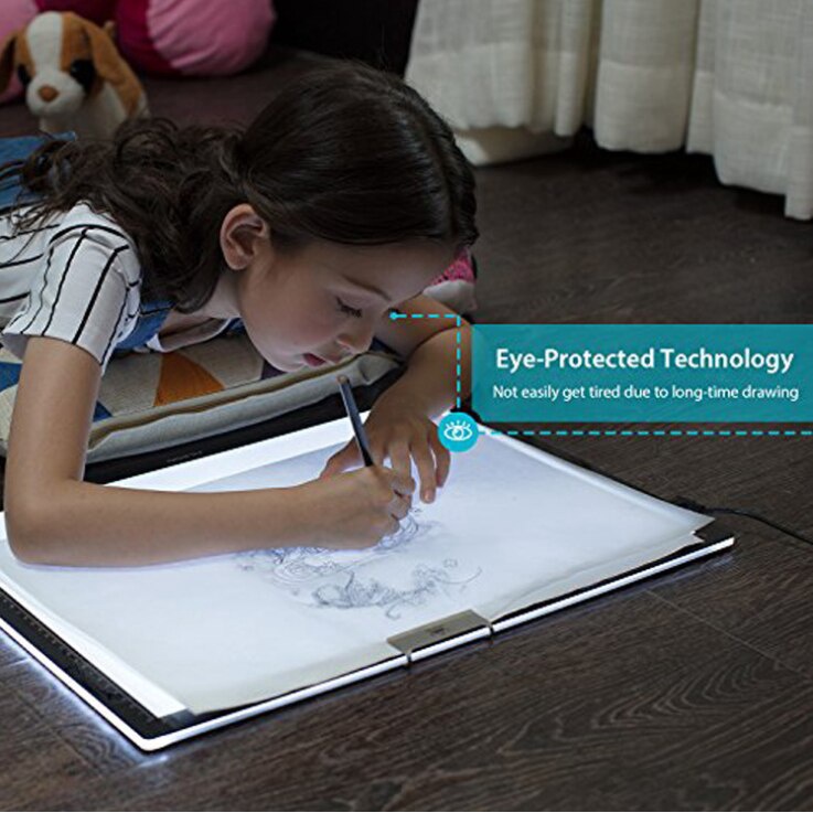 A3/A4 LED Drawing Tablet Digital Graphics Pad USB LED Light Box Copy Board Electronic Art ...