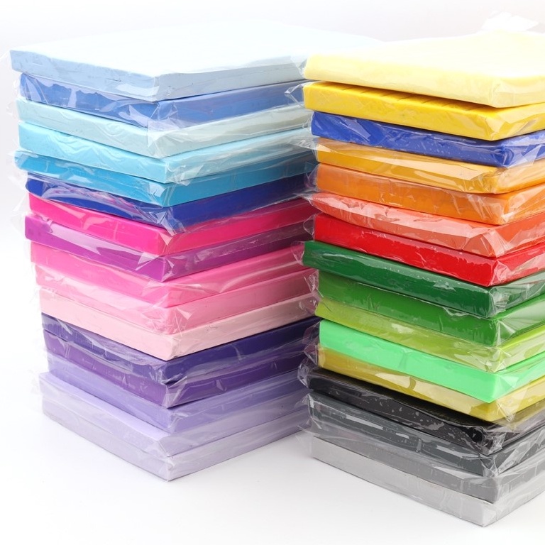 [READY STOCK] High Quality 490g Oven Bake Polymer Clay DIY Big Pack ...
