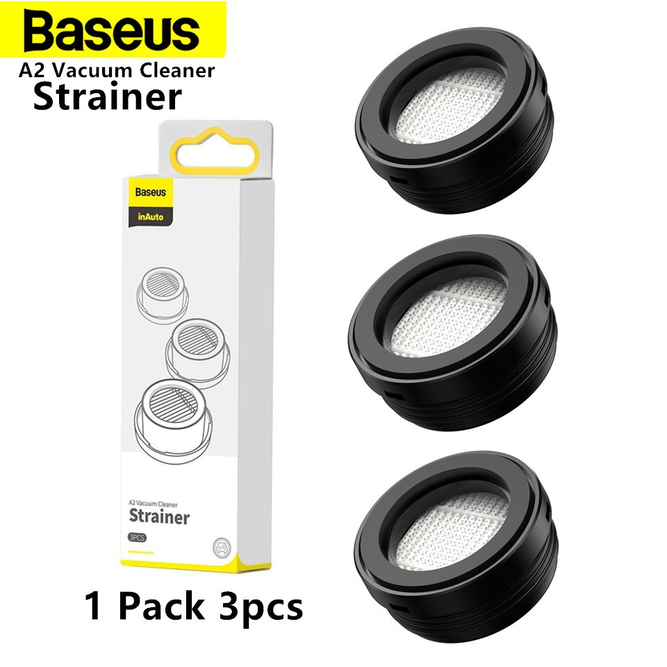 🔥READY STOCK🔥 Baseus A2 car vacuum cleaner strainer（3PCS） | Shopee Malaysia