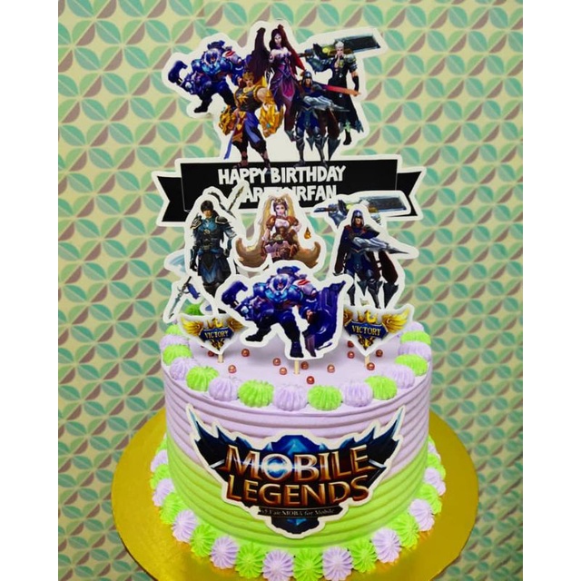 Mobile Legend Topper Cake | Shopee Malaysia