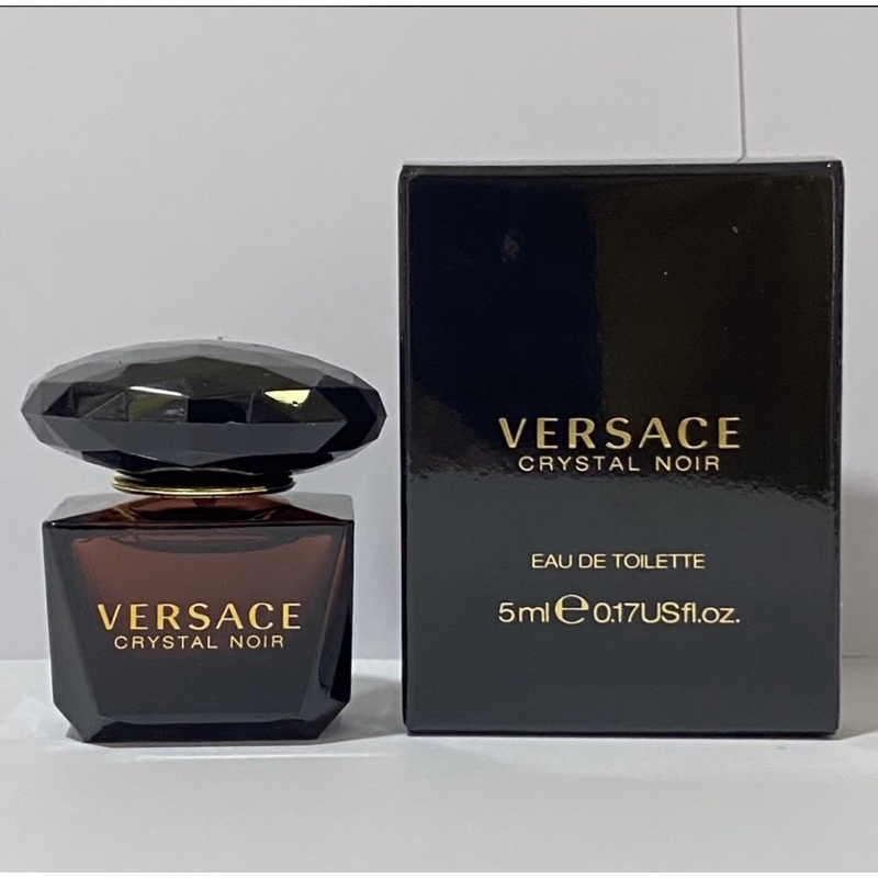 ORIGINAL VERSACE CRYSTAL NOIR EDT 5ML DAB ON W | Shopee Malaysia