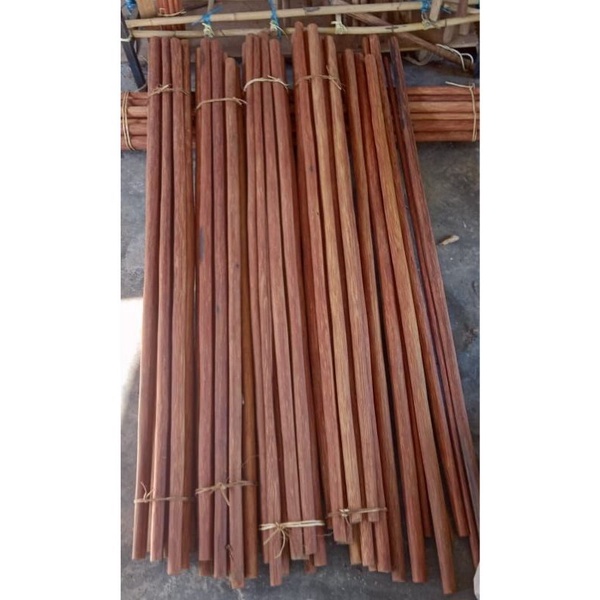 Tongkat Kayu Ibor / Ibo ~ teras kayu 4 kaki lebih ~ sangat keras (jual ...