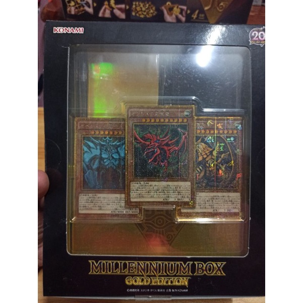 YUGIOH Millennium Box Gold Edition MB01 | Shopee Malaysia