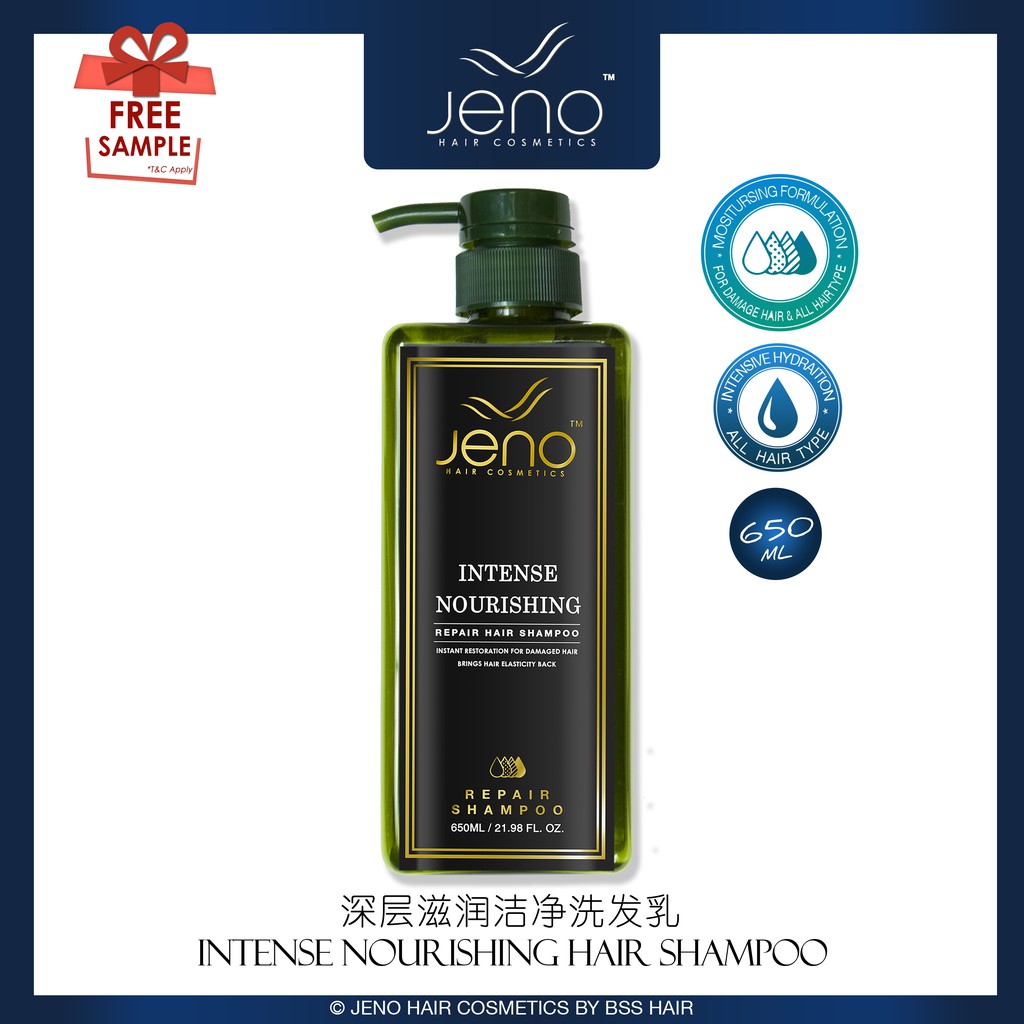 JENO HC INTENSE NOURISHING SHAMPOO 650ML | ᴍᴏɴᴇʏ ʙᴀᴄᴋ ɢᴜᴀʀᴀɴᴛᴇᴇ | JENO ...