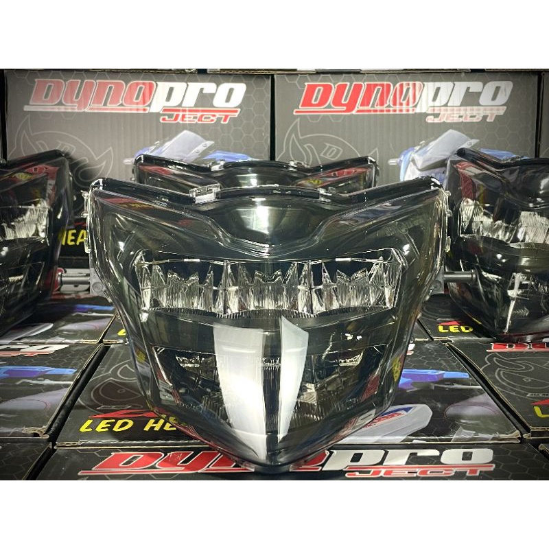 100% DYNOPRO DYNO PRO Yamaha LC135 V2-V7 LED Projector Head Lamp Super Terang Dyno Project Led ...