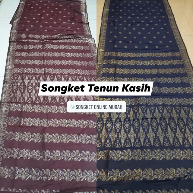 SONGKET KLASIK TENUN QASEH (Songket Tenun) | Shopee Malaysia