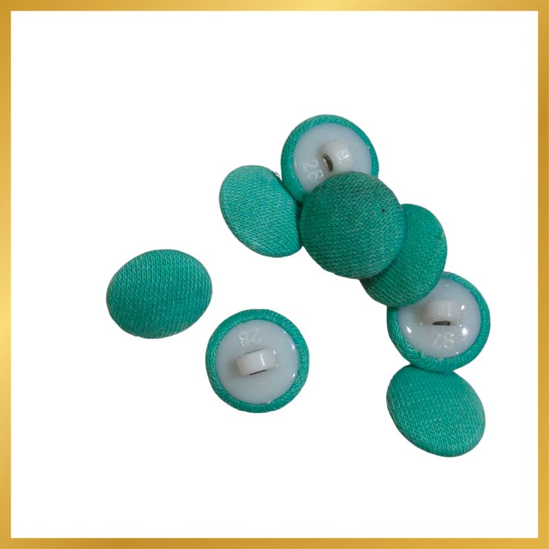 10 biji Butang Balut Kain Butang bungkus kain 1.6cm / 16mm Button Baju ...