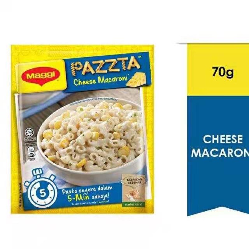 Maggi Pazzta (Cheese Macaroni 70g / Mushroom Penne 64g) | Shopee Malaysia