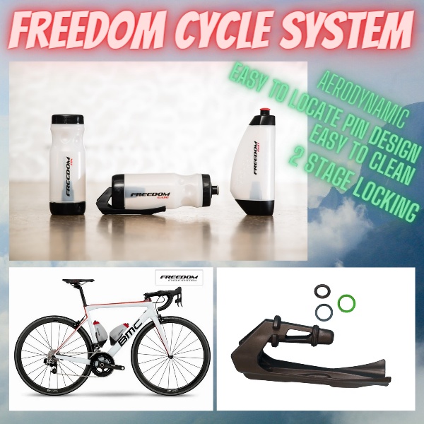 Freedom Cycle System Aero Bottle - MOST UNIQUE Bottle system - 40% off ...