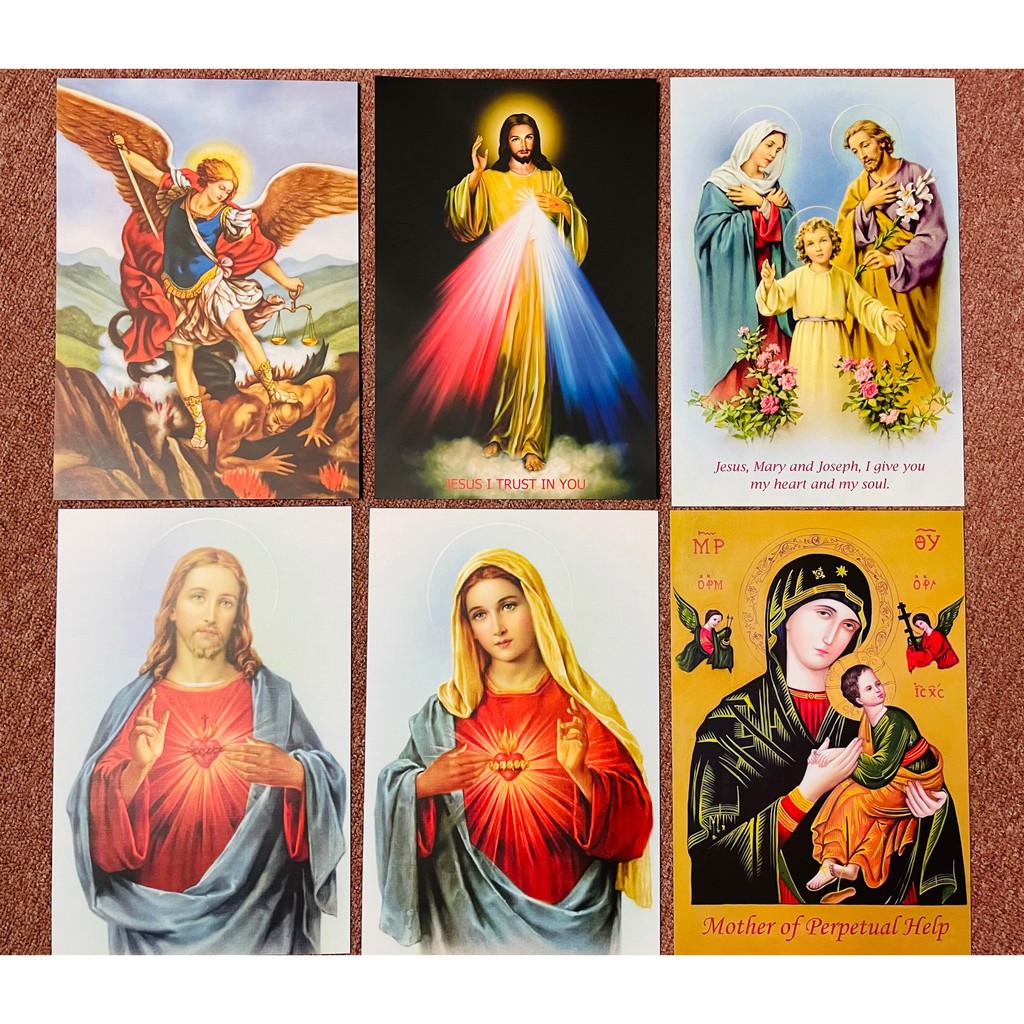 Holy picture poster without frame--assorted (series 1) | Shopee Malaysia