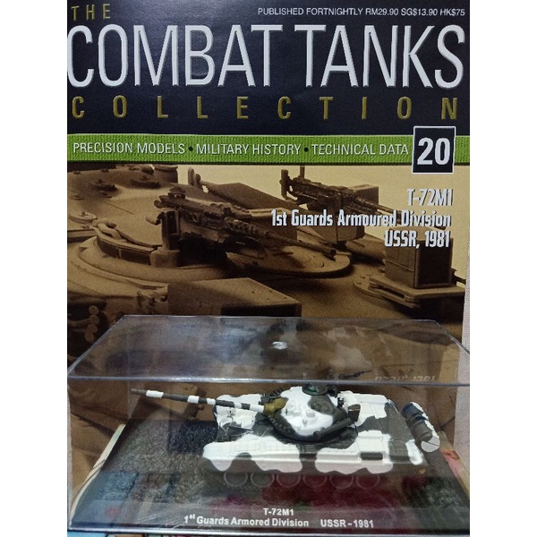 The Combat Tanks Collection T-72M1, 1st Guards Armoured Division, USSR ...
