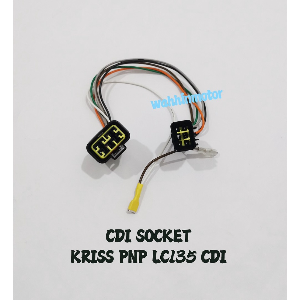 MODIFY CDI SOCKET MOTOR EX5 DREAM KRISS WAVE125 SRL110 WAVE ALPHA CX V3 ...