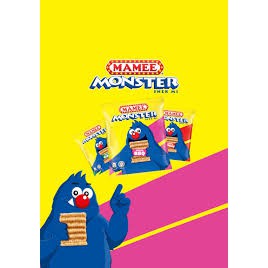 【READY STOCK】Mamee Monster Snack BBQ Flavor 1 pack x 25g | Shopee Malaysia