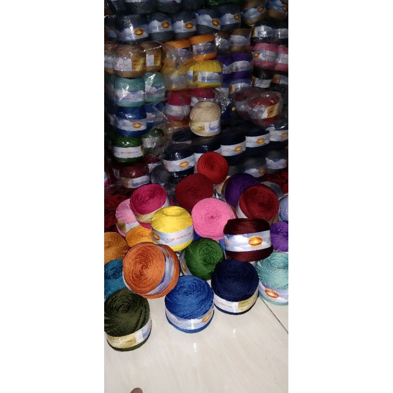 💥READY STOCK💥Polyindo yarn/Poly Sunrise Yarn / Benang Poly Indo ...
