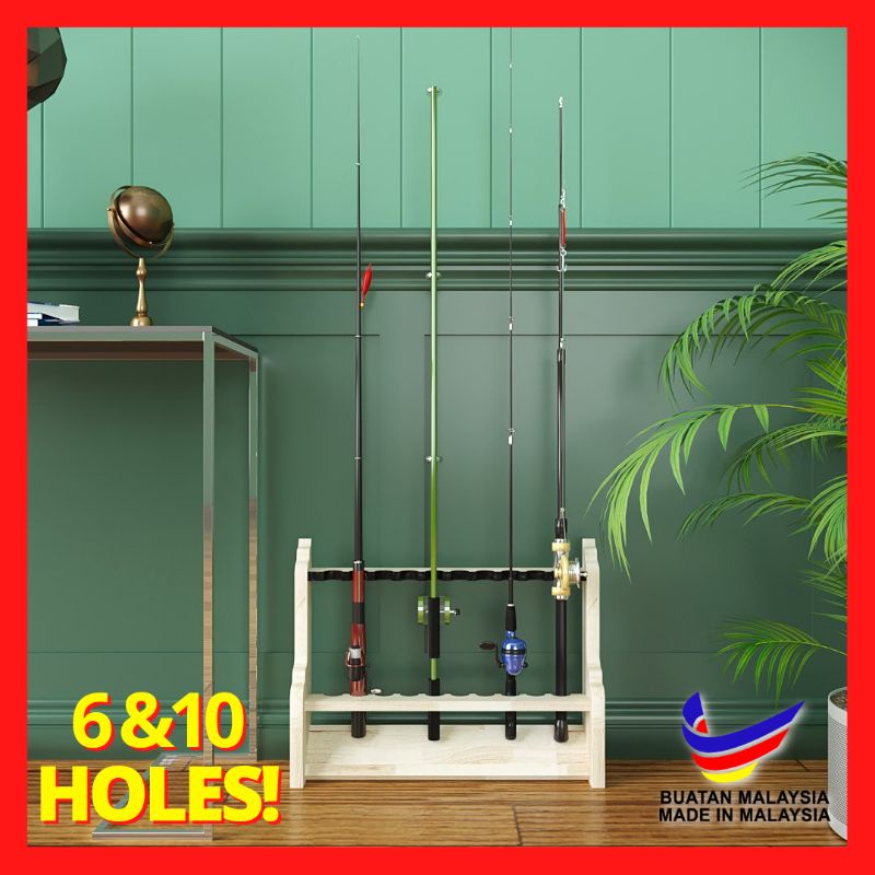 Portable Fishing Rod Rack / Rak Joran / Tempat Letak Rod / Rak Joran ...