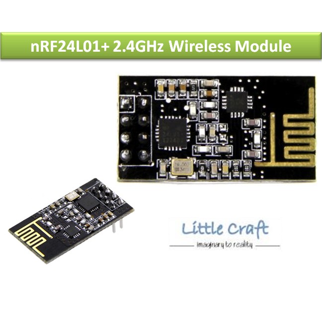 nRF24L01+ 2.4GHz Antenna Wireless Transceiver Module For Arduino ...