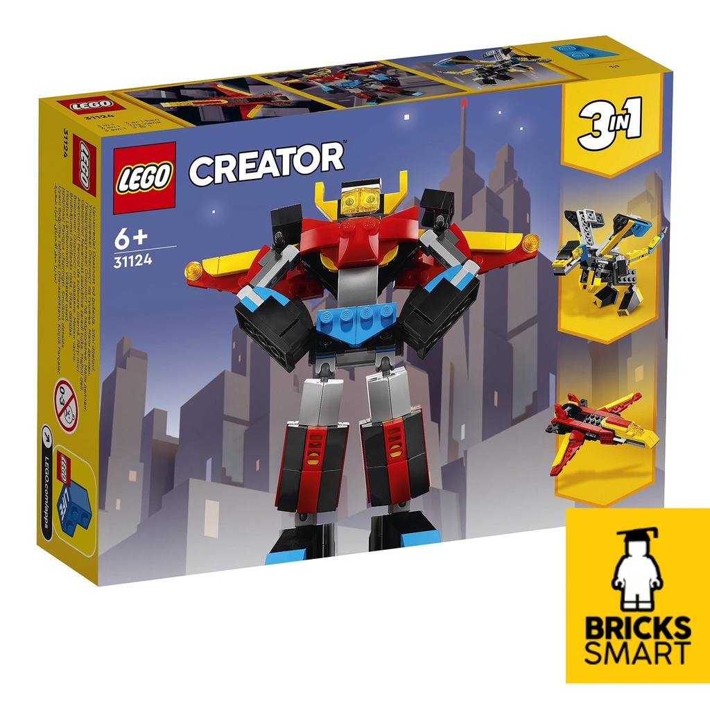 31124 LEGO Creator Super Robot (159 Pieces) | Shopee Malaysia