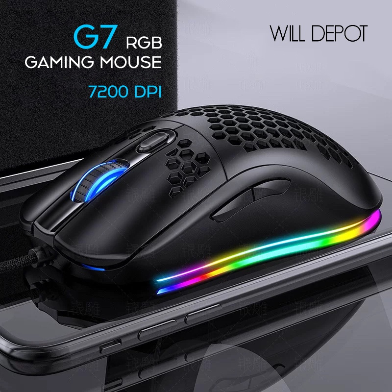 G7 RGB Gaming Mouse Gaming Mice | Shopee Malaysia