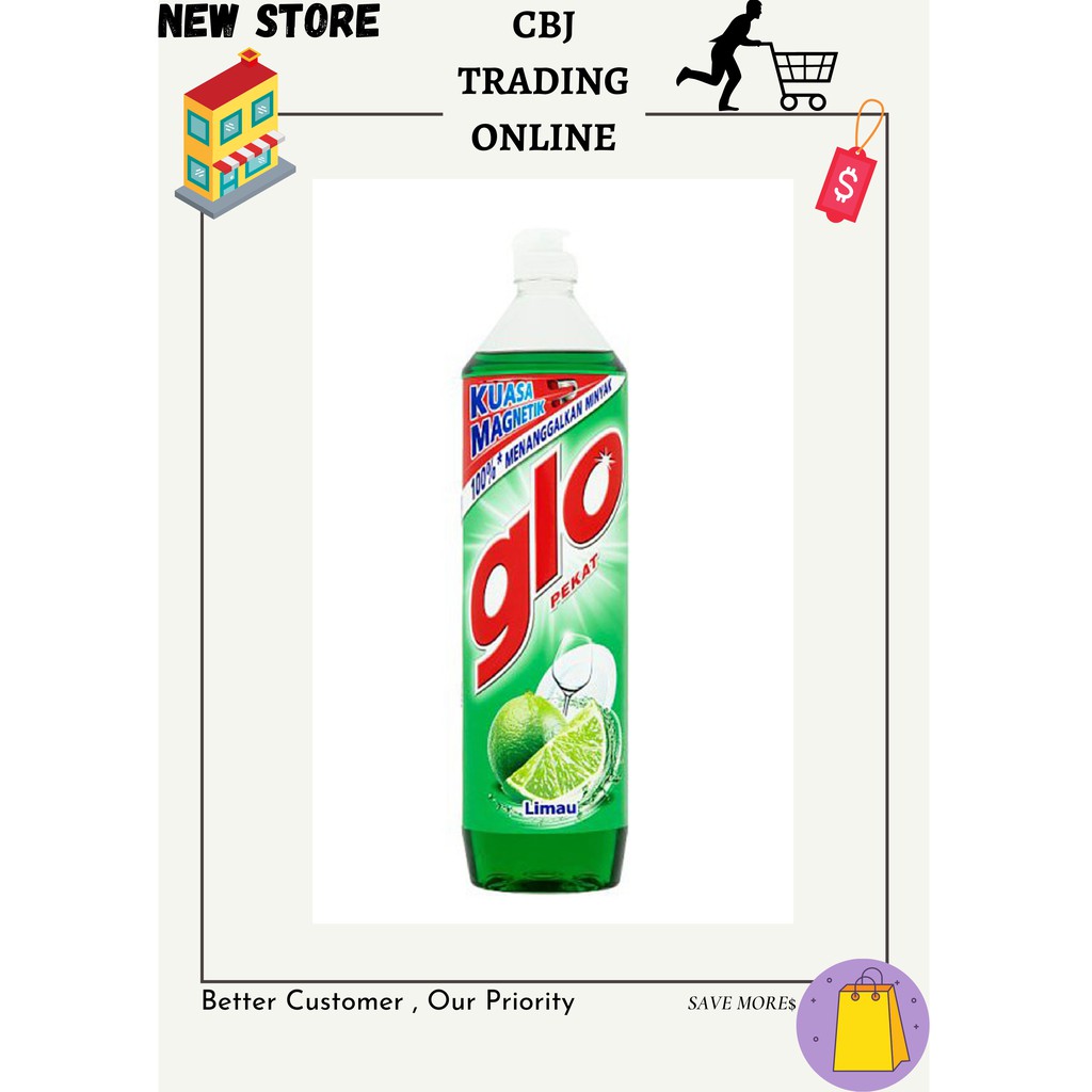 Glo Dishwash Active Foam / Glo Pencuci Pinggang / Sabun Pencuci / Sabun ...