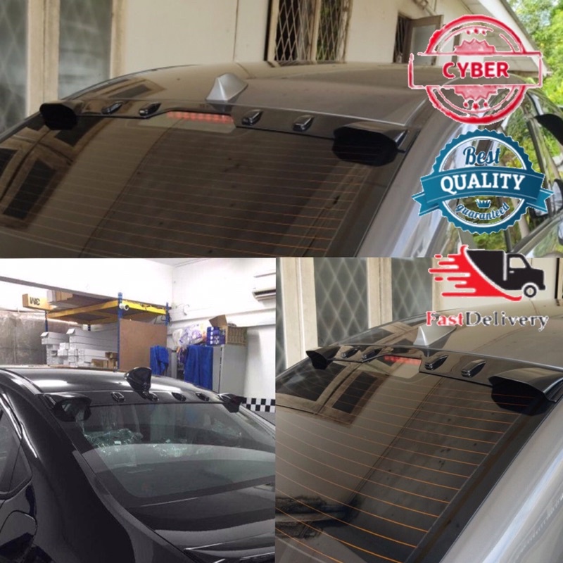 Rear Sun Roof Visor Spoiler For Proton Blm/Flx l Saga16 l Persona Old l ...