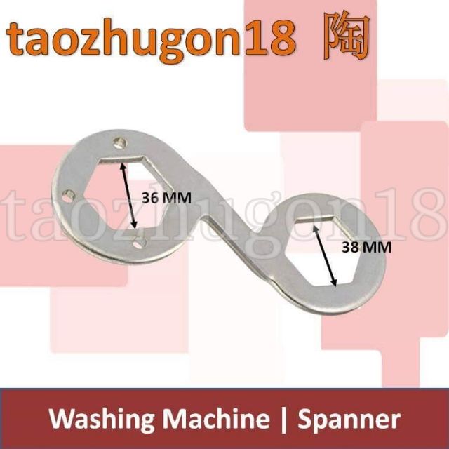 Washing Machine Spanner Opener Tools Tub Nut Clutch Wrench Mesin Basuh ...