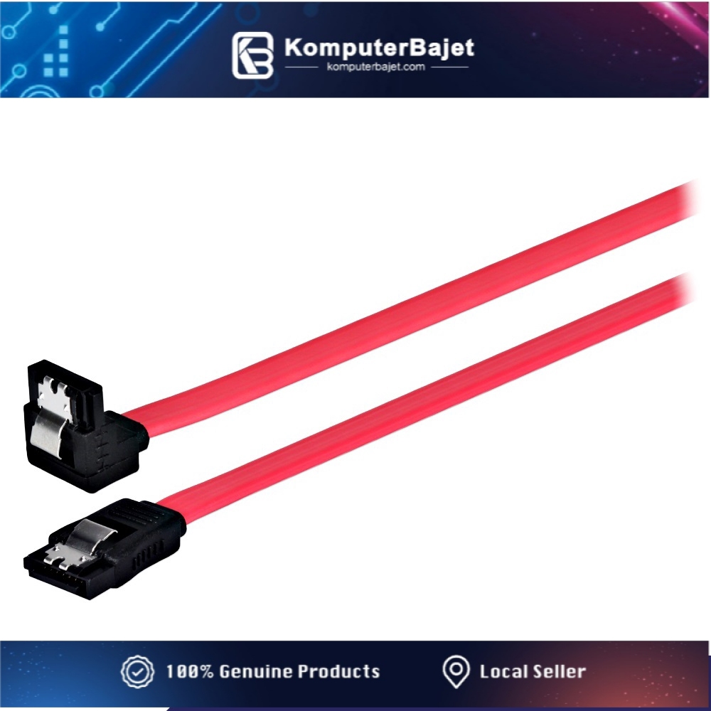 Serial-ATA SATA L-Shape Cable harddisk CCTV SSD komputer computer ...