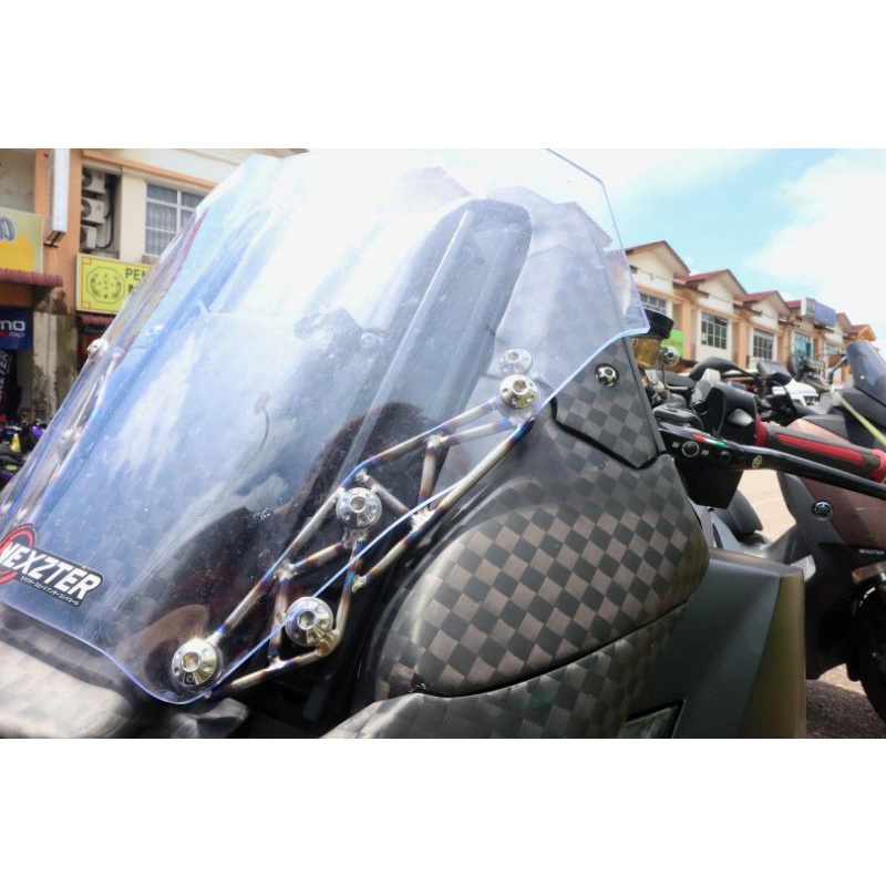 Titanium bracket windshield for Forza | Shopee Malaysia