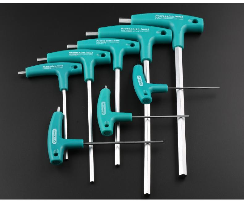 T-Handle allen key ball tip hex hexagon wrench repair hand to/Allen ...