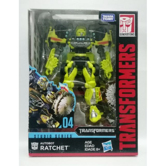 Transformers Studio Series 04 SS04 Deluxe Ratchet | Shopee Malaysia