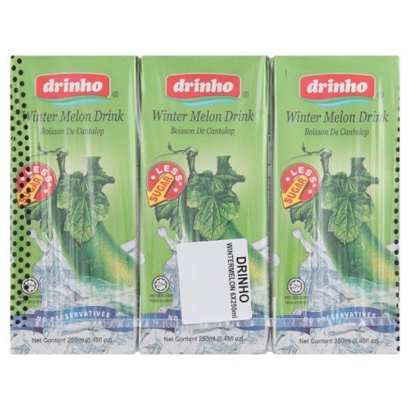 Drinho Pack Drinks 250ml x 6’s / 1L (Assorted) | Shopee Malaysia