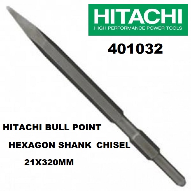 HITACHI BULL POINT (HEX21) 21X320 CHISEL - 401032 | Shopee Malaysia