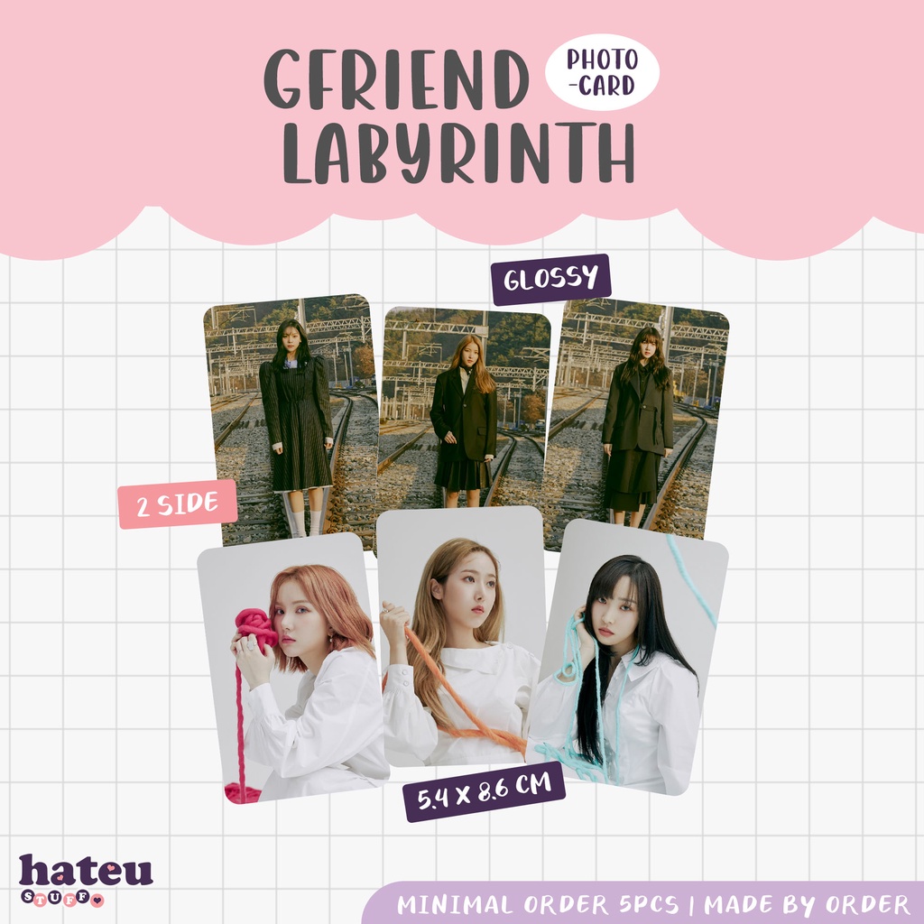 Gfriend Unofficial Photocard Labyrinth | Shopee Malaysia