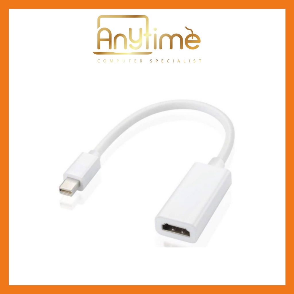 THUNDERBOLT MINI Display Port DP to HDMI adapter Converter Cable 1080P ...