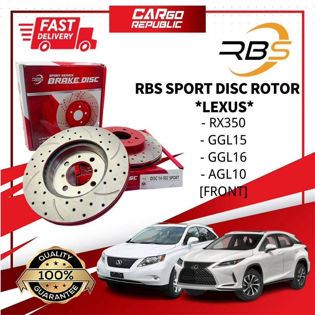 RBS Sport Disc Rotor Lexus RX350 / GGL15 / GGL16 / AGL10 Front (Depan ...
