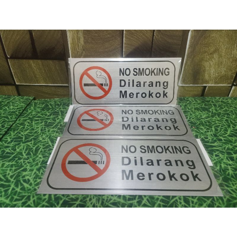 signboard no smoking(pvc material) | Shopee Malaysia