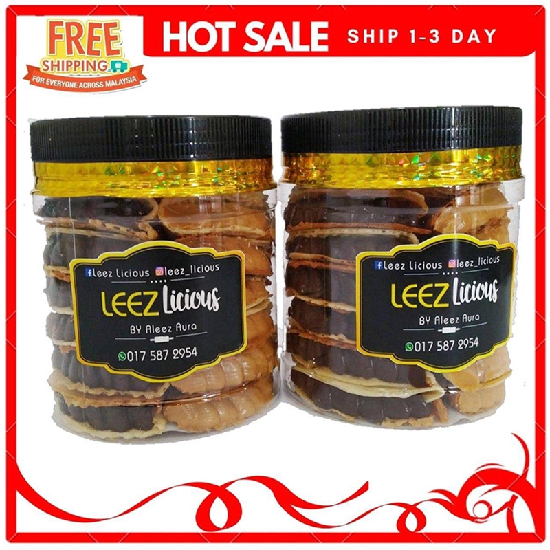 KUIH SEPIT MELELEH [MIC CHOCO & PENAUT] 🔥HOTSALE🔥READY STOCK🔥 | Shopee ...